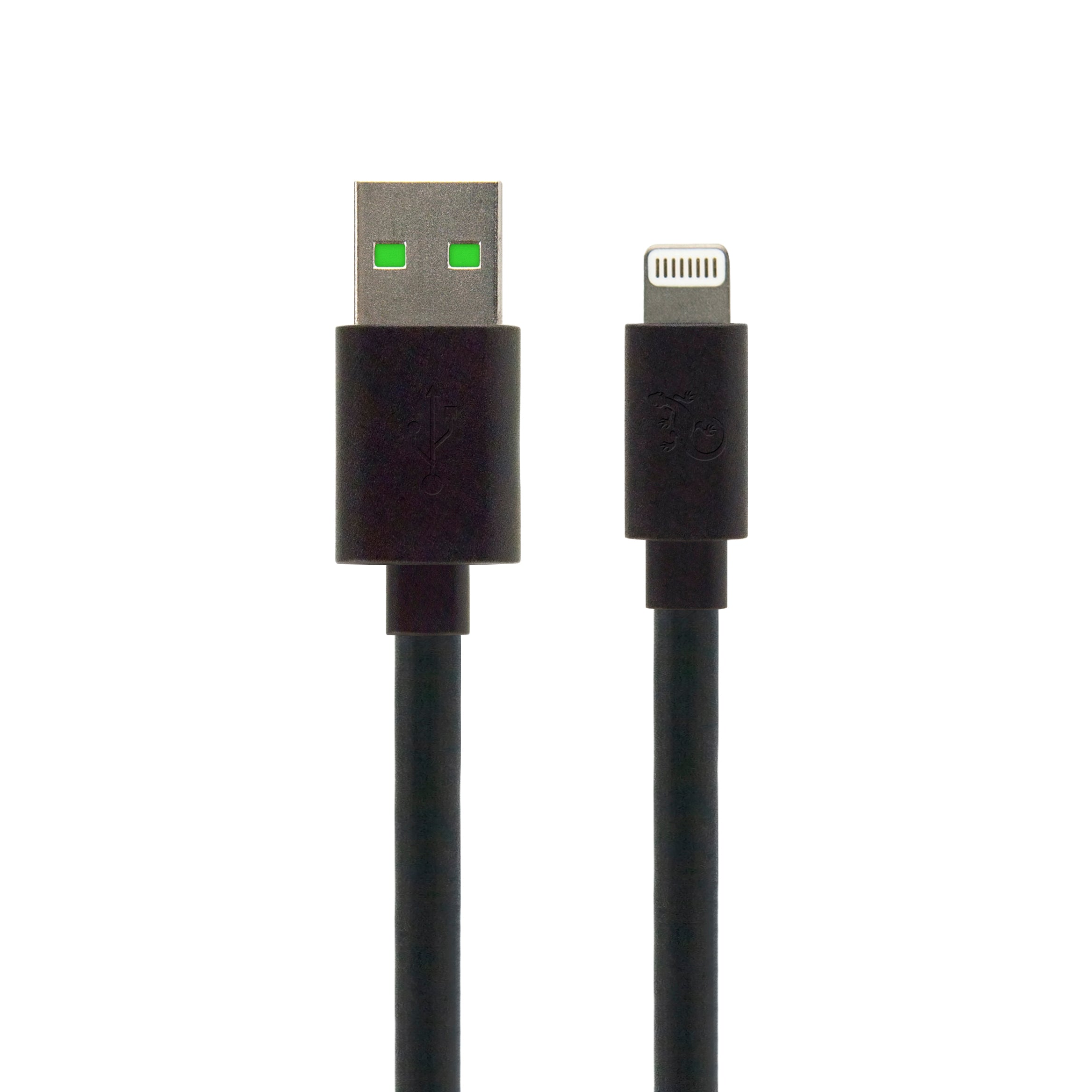 Essentials USB-A to Lightning Cable - Black – Gecko