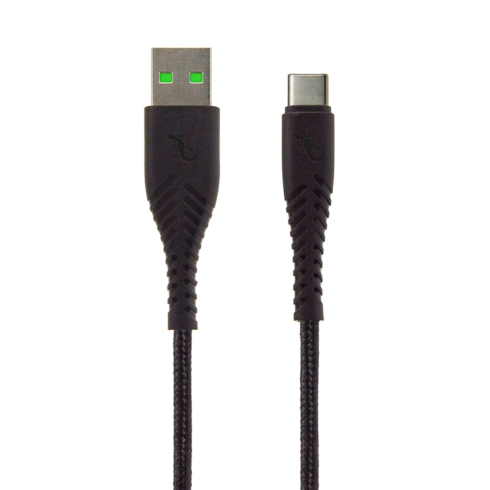 Ultra Tough USB-C to USB-A 480mbps-60W 30K - 1.5m Black – Gecko