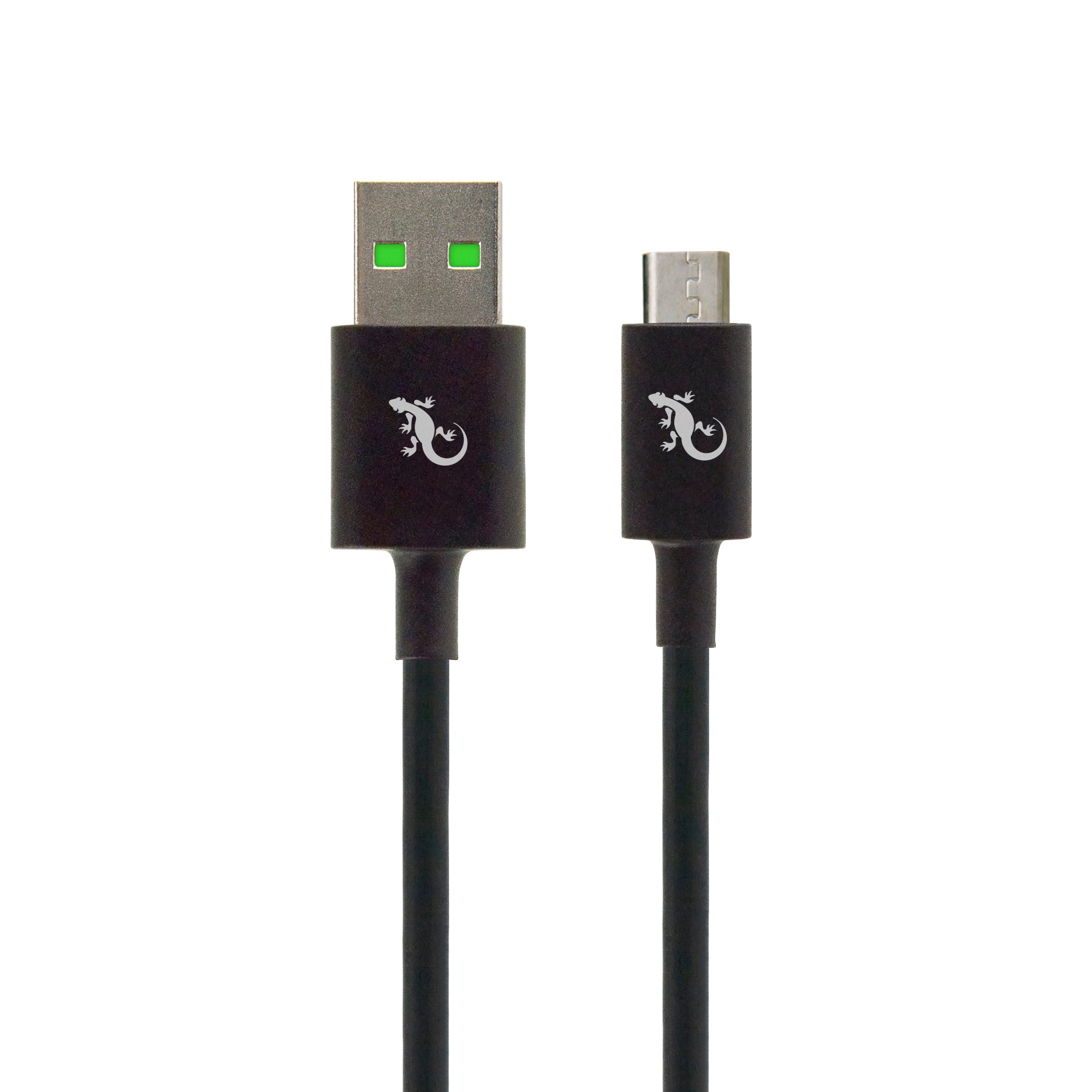 Essentials USB-A to MicroUSB - 1m Black – Gecko